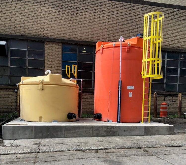 A Better Chemical Storage Solution for Municipal Water Treatment Plants