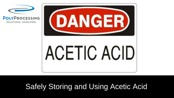 Safely Storing and Using Acetic Acid