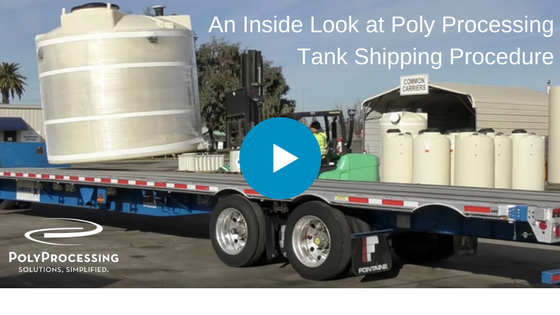 An Inside Look at Poly Processing Tank Shipping Procedure
