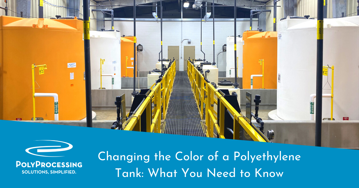 Changing the Color of a Polyethylene Tank: What You Need to Know