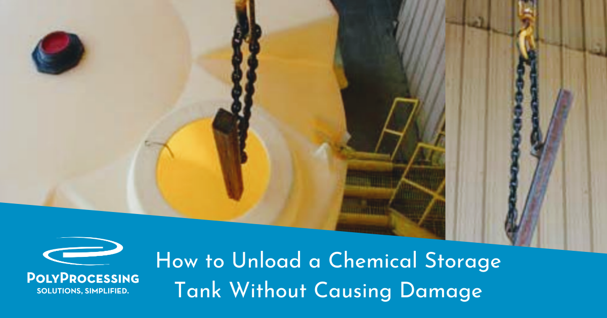 How to Unload a Chemical Storage Tank Without Causing Damage