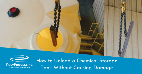 How to Unload a Chemical Storage Tank Without Causing Damage