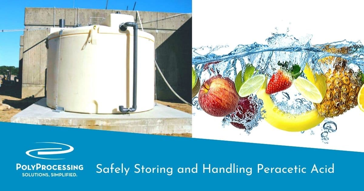 Safely Storing and Handling Peracetic Acid