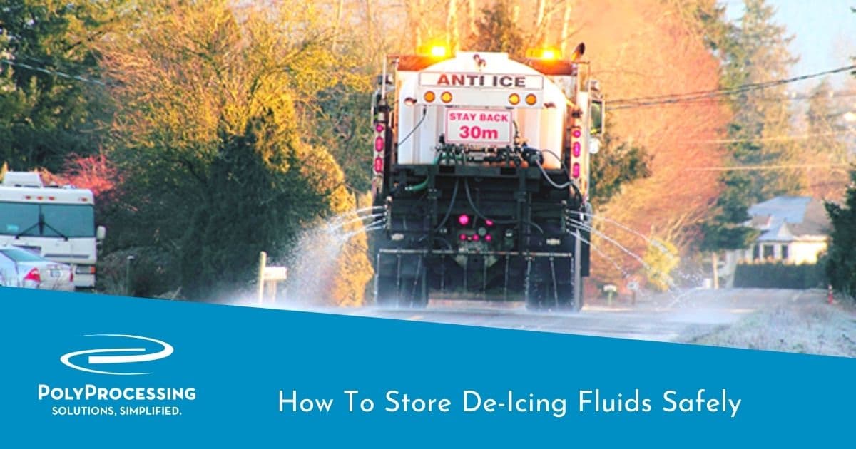 How To Store De-Icing Fluids Safely