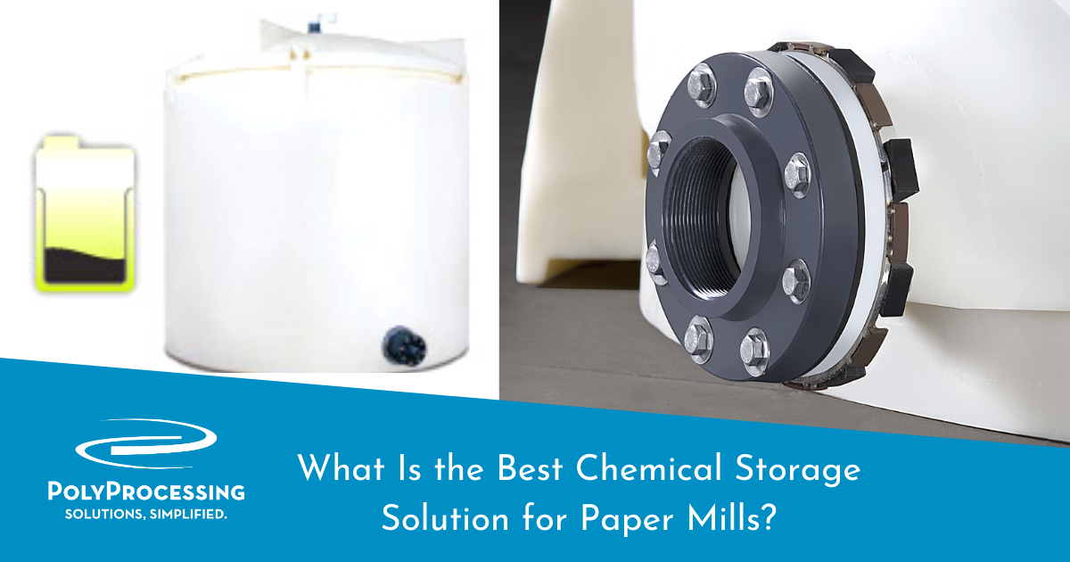 What Is the Best Chemical Storage Solution for Paper Mills?