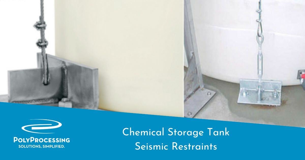 Chemical Storage Tank Seismic Restraints