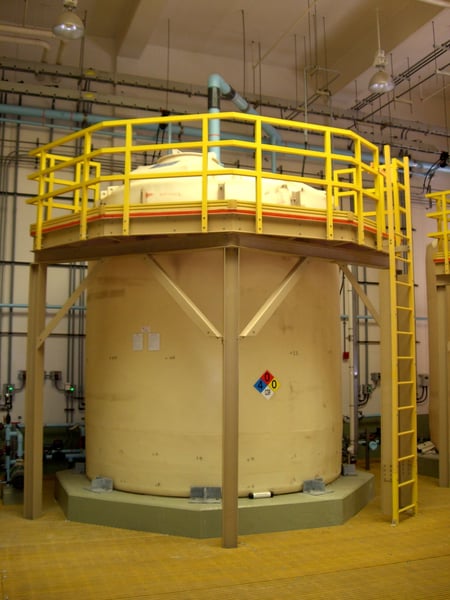 Can I Use Handrails with a Polyethylene Tank?