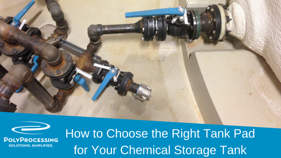 How to Choose the Right Tank Pad for Your Chemical Storage Tank