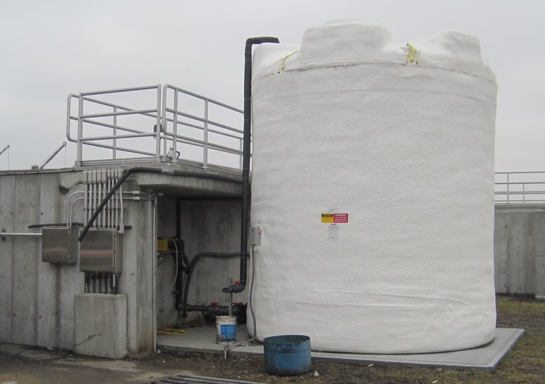 The Best Heat Maintenance System for Polyethylene Tanks