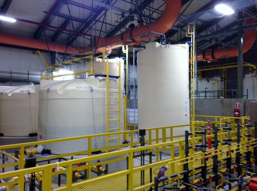 Properly Storing Hydrofluoric Acid in Chemical Storage Tanks