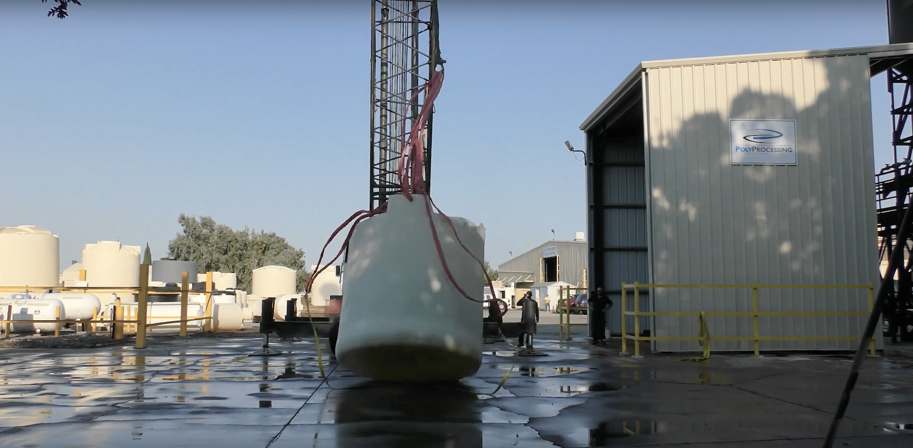 Video: Punishing Drop Tests Prove Our Chemical Storage Tanks Can Take ...