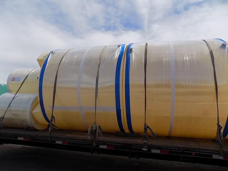 Protecting Your Chemical Storage Tank During Shipping