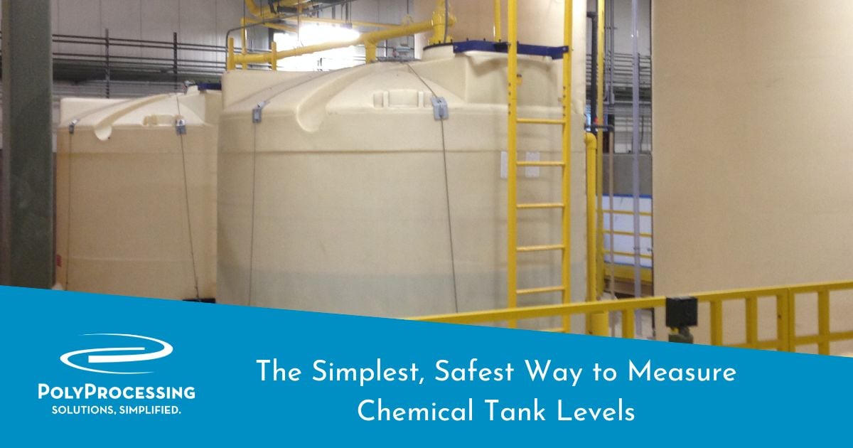 The Simplest, Safest Way to Measure Chemical Tank Levels
