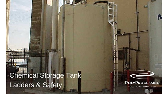 Chemical Storage Tank Ladders & Safety